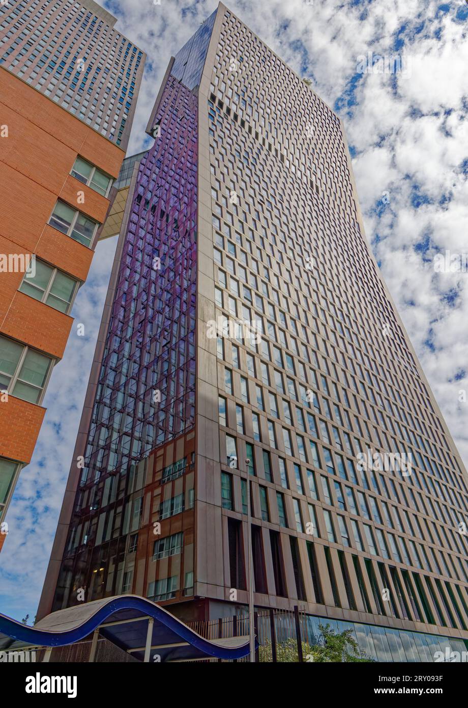 The Copper is a pair of canted copper-clad residential towers in ...