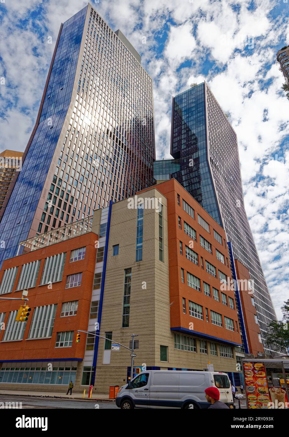 The Copper is a pair of canted copper-clad residential towers in ...