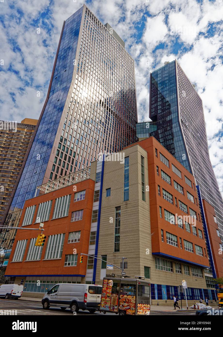 The Copper is a pair of canted copper-clad residential towers in ...