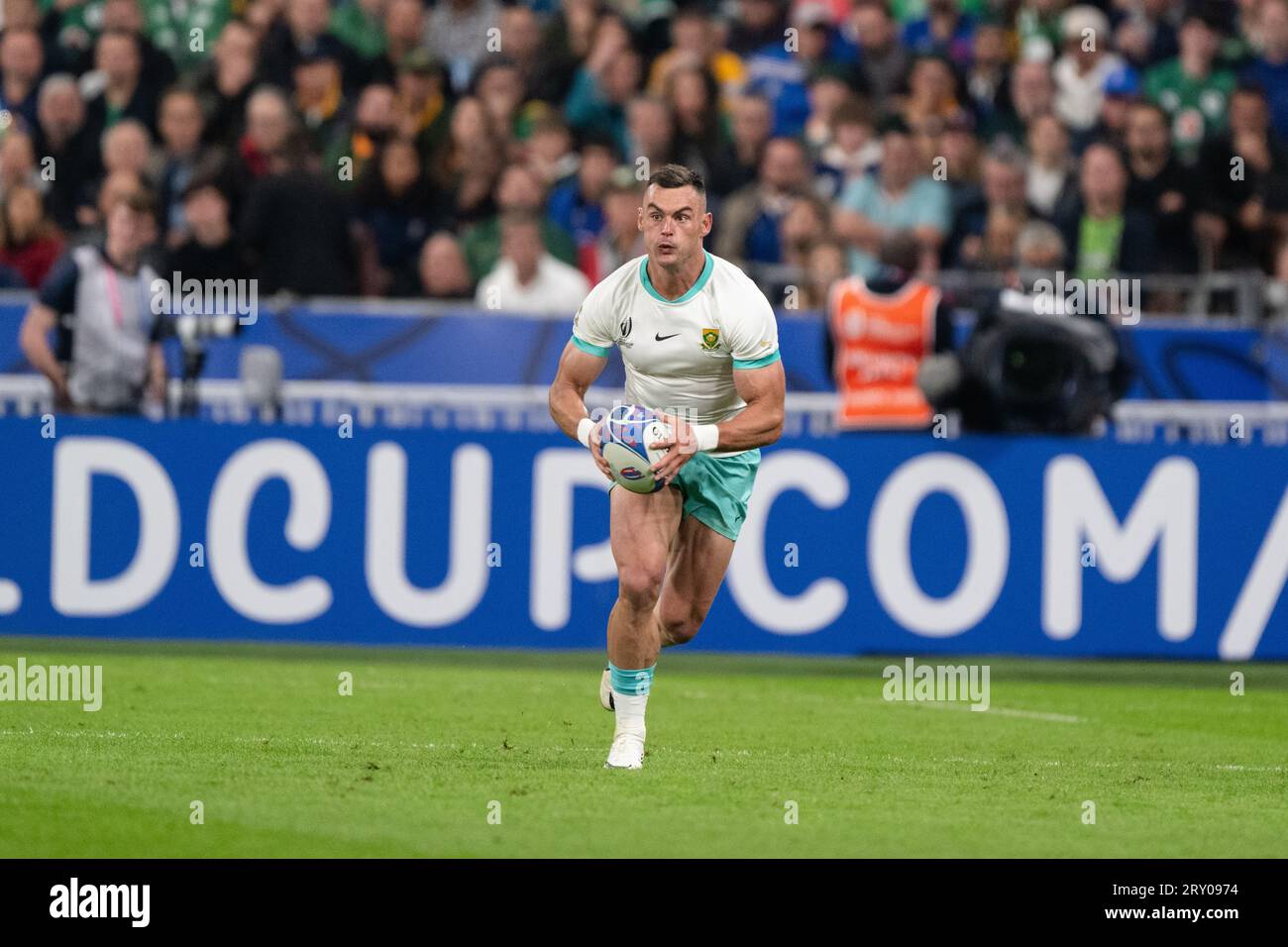 Jesse Kriel (RSA) during the 2023 Rugby World Cup Pool B match between ...