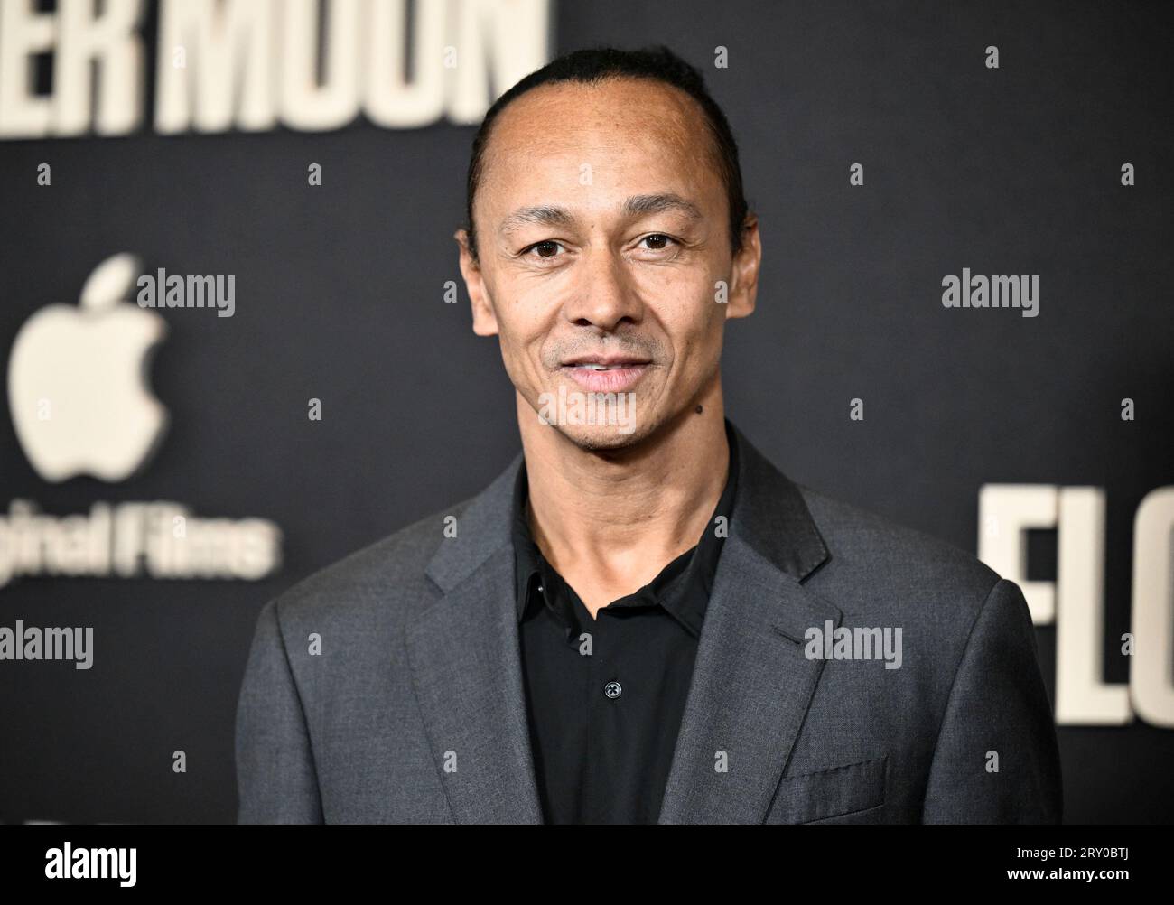 Frédéric Yonnet attends the Apple Original Film premiere of "Killers of ...