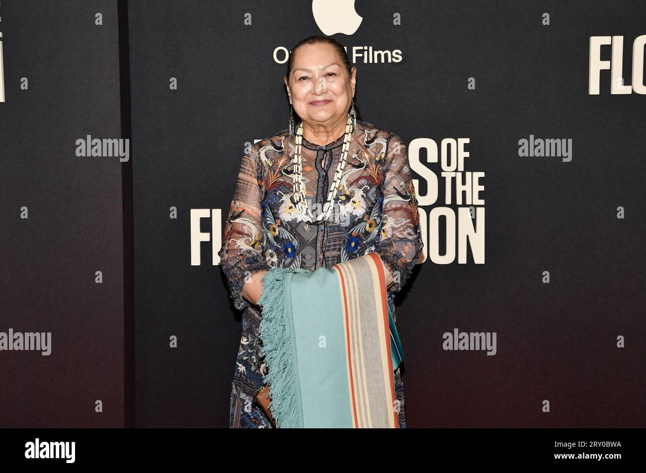 Janis Carpenter attends the Apple Original Film premiere of "Killers of ...