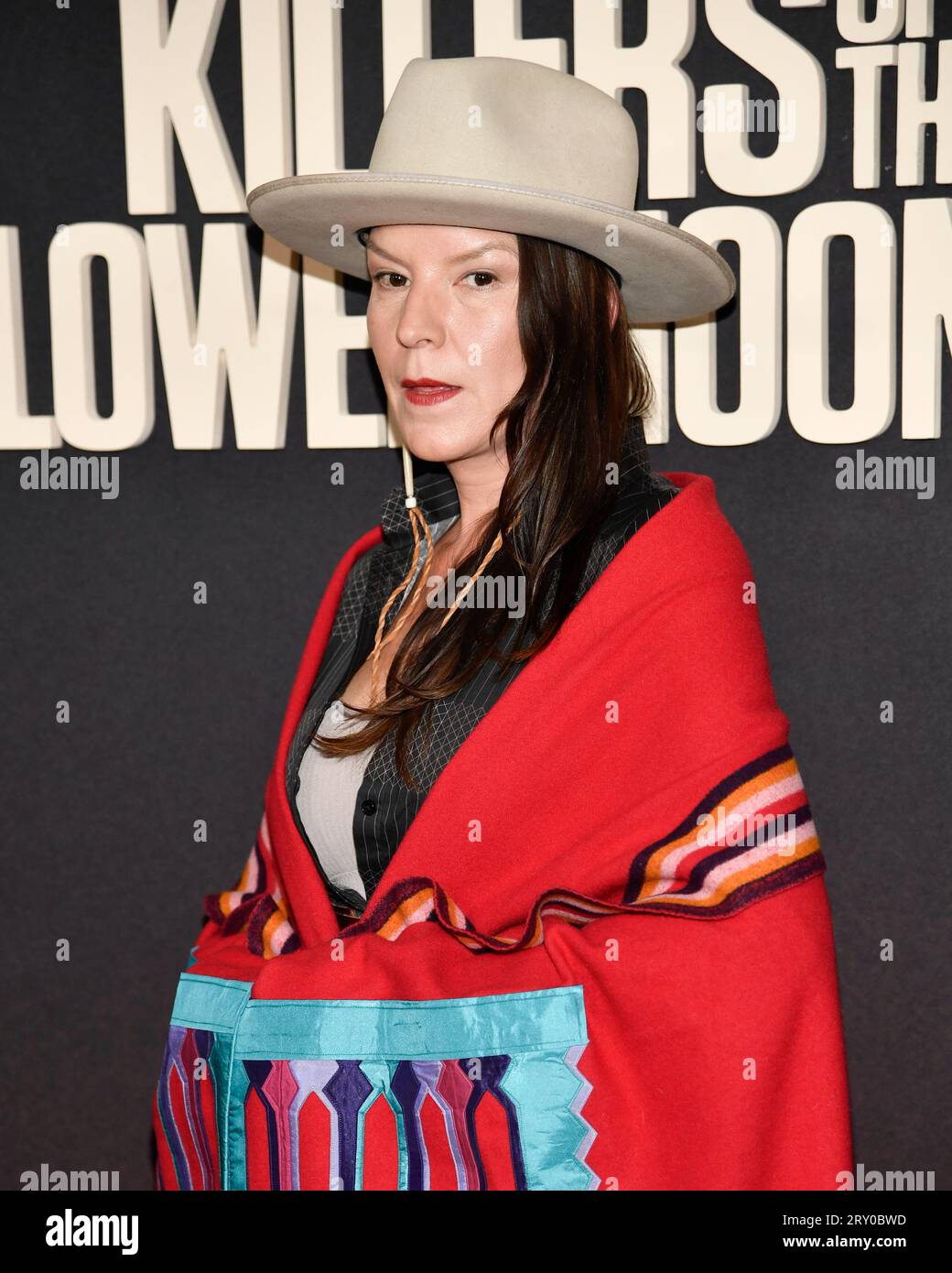 Addie Roanhorse attends the Apple Original Film premiere of "Killers of ...
