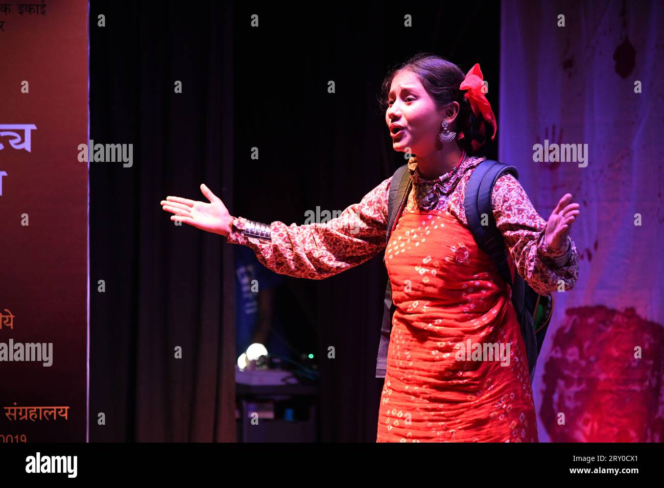 September 27, 2023, Kolkata, West Bengal, India: School students of the 'Mahishadal Gayeswari ...