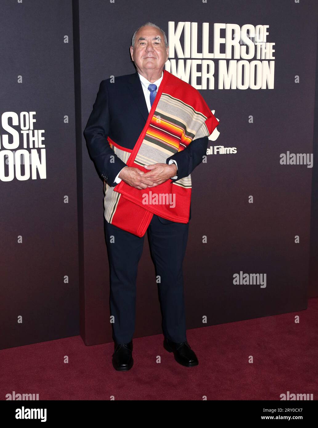 Chief Geoffrey Standing Bear attending the 'Killers of the Flower Moon ...