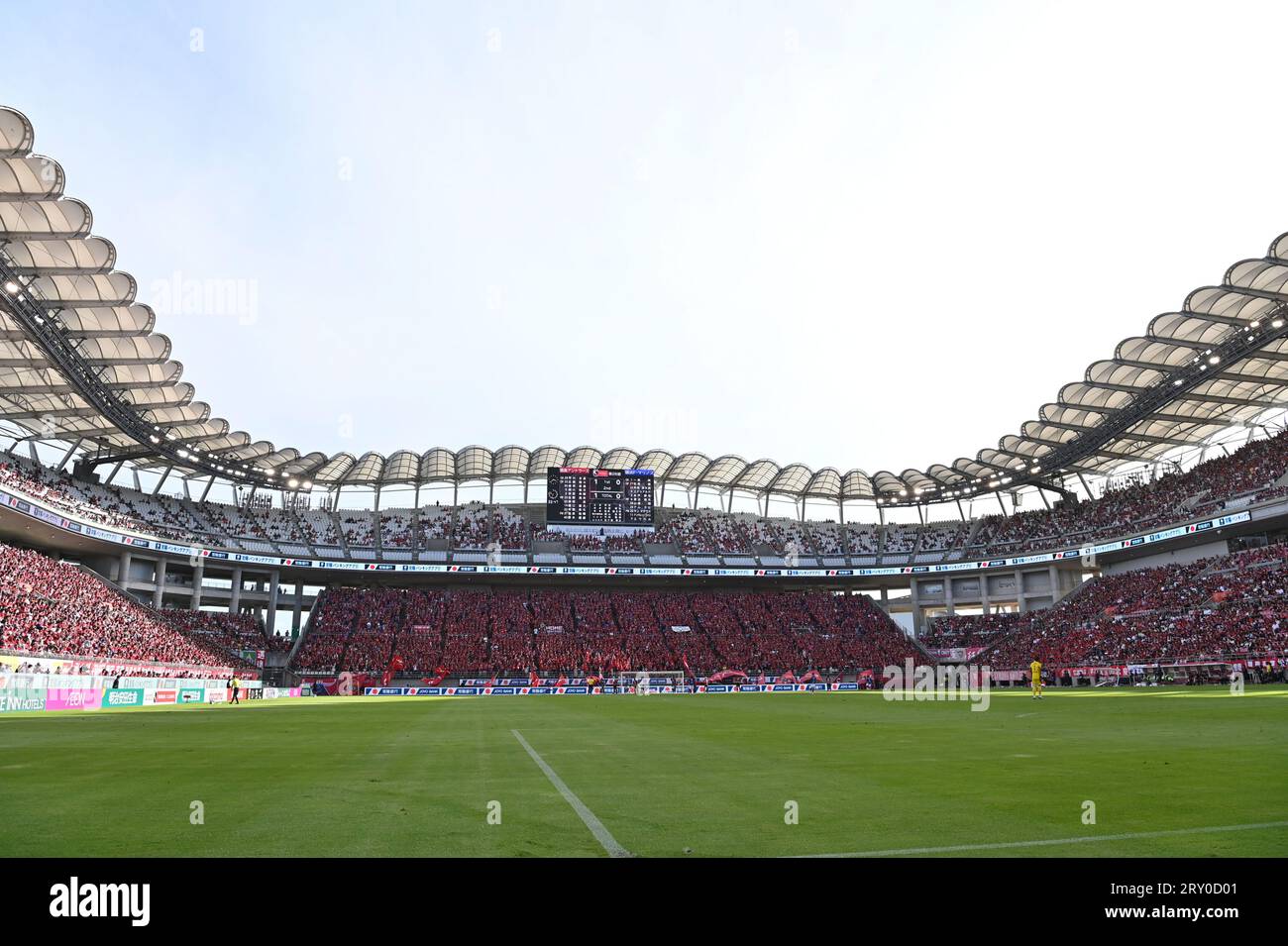 A general view inside the stadium during the 2023 J1 League match ...