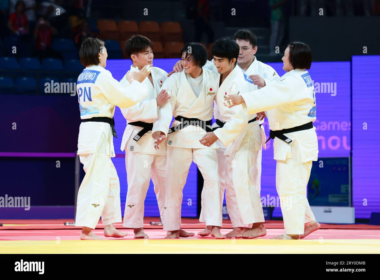 Japan team group, SEPTEMBER 27, 2023 - Judo : Mixed teams Final at ...
