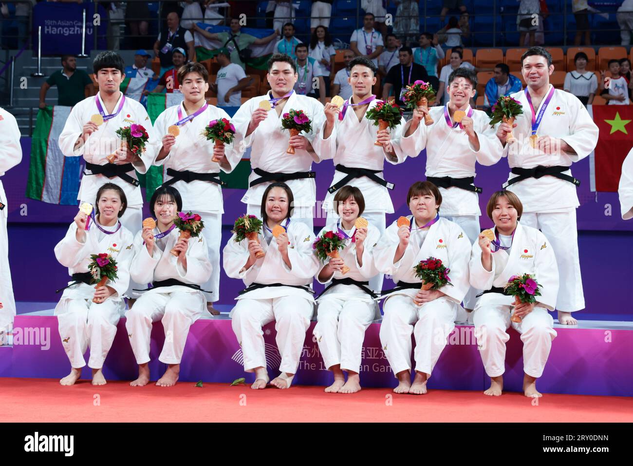 Japan team group, SEPTEMBER 27, 2023 - Judo : Mixed teams Medal ...
