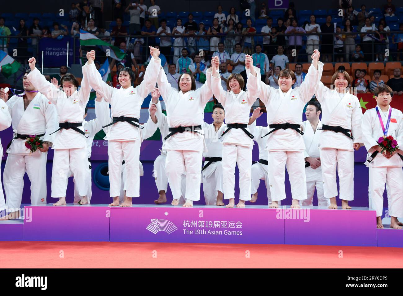 Japan team group, SEPTEMBER 27, 2023 - Judo : Mixed teams Medal ...