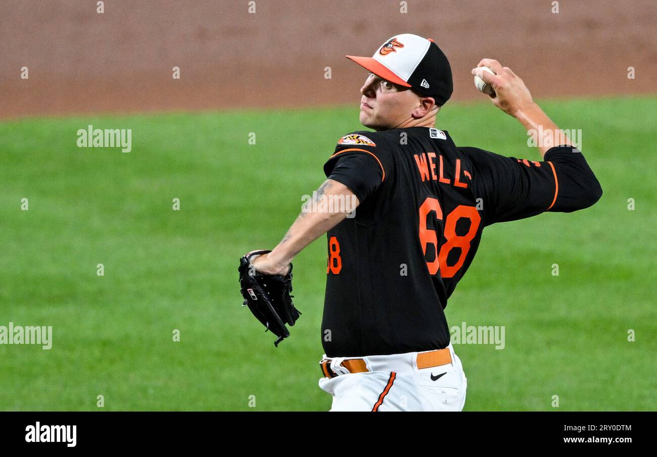 Tyler wells baltimore orioles hi-res stock photography and images - Alamy