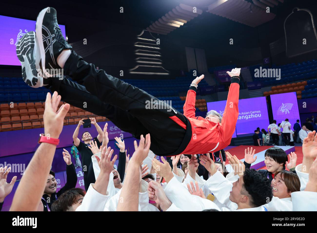 Katsuyuki Masuchi (JPN), SEPTEMBER 27, 2023 - Judo : Mixed teams Medal ...