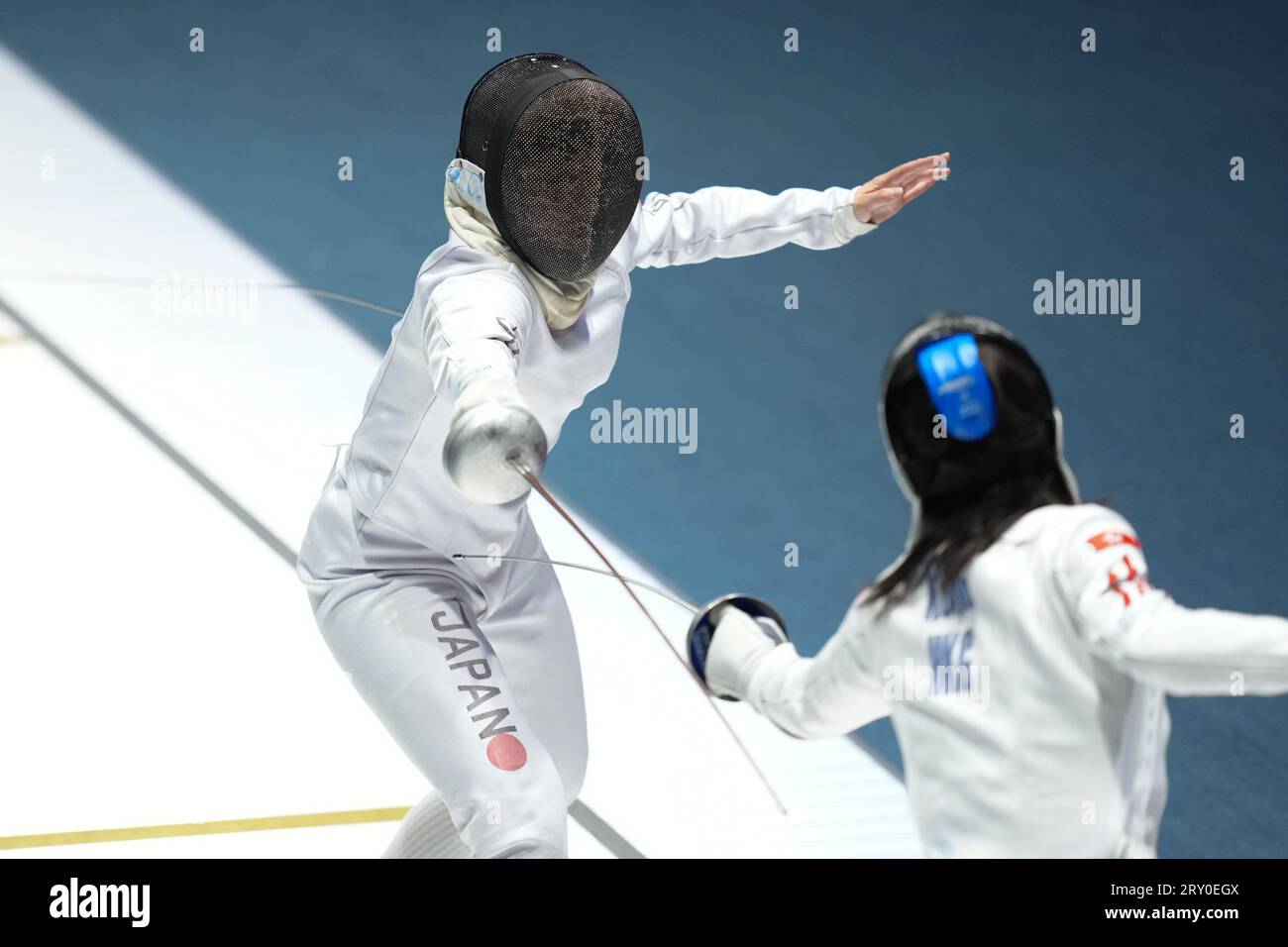 Hana Saito (JPN), SEPTEMBER 27, 2023 - Fencing : Women's Epee Team Semi ...