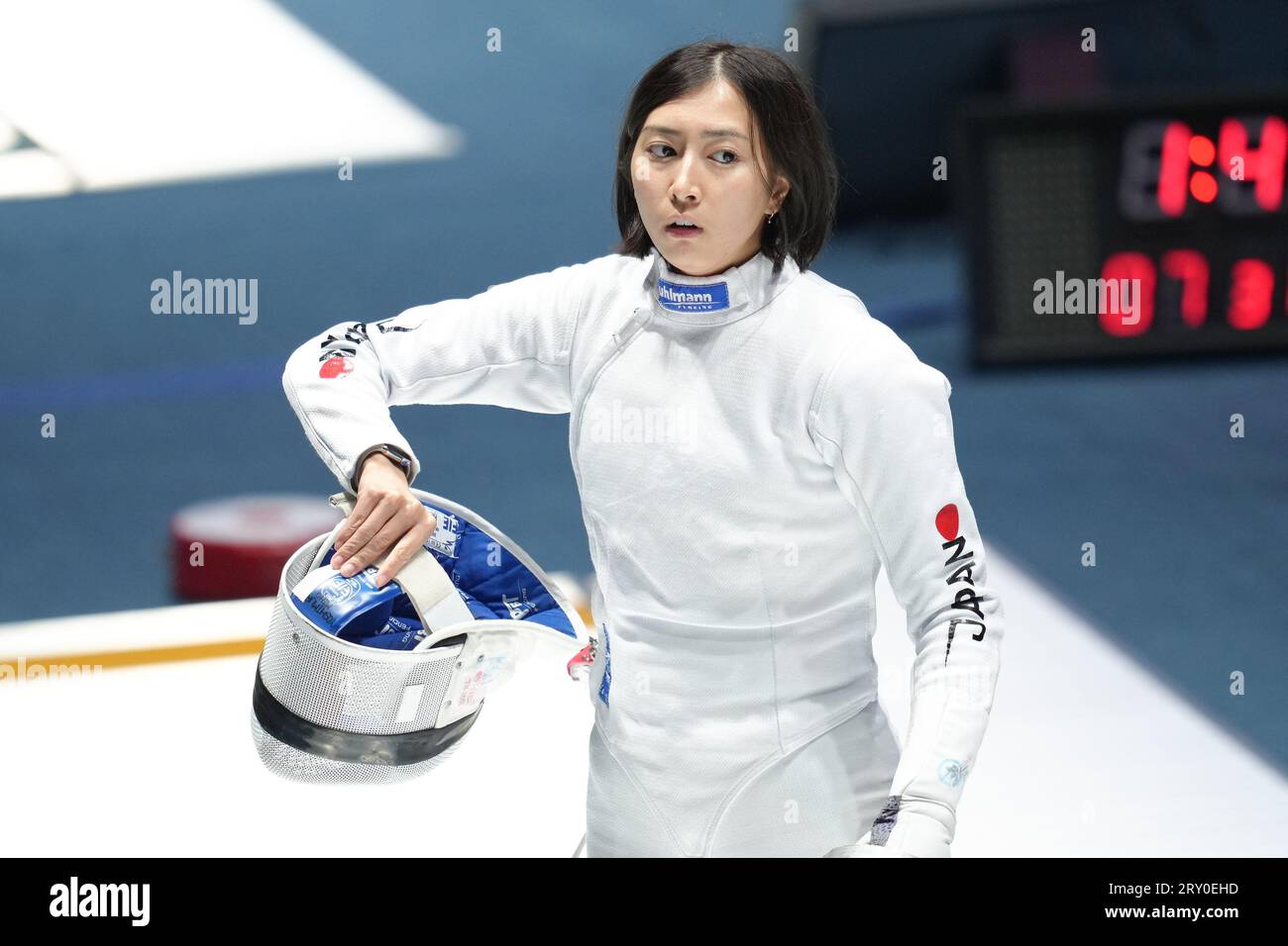 Miho Yoshimura (JPN), SEPTEMBER 27, 2023 - Fencing : Women's Epee Team ...