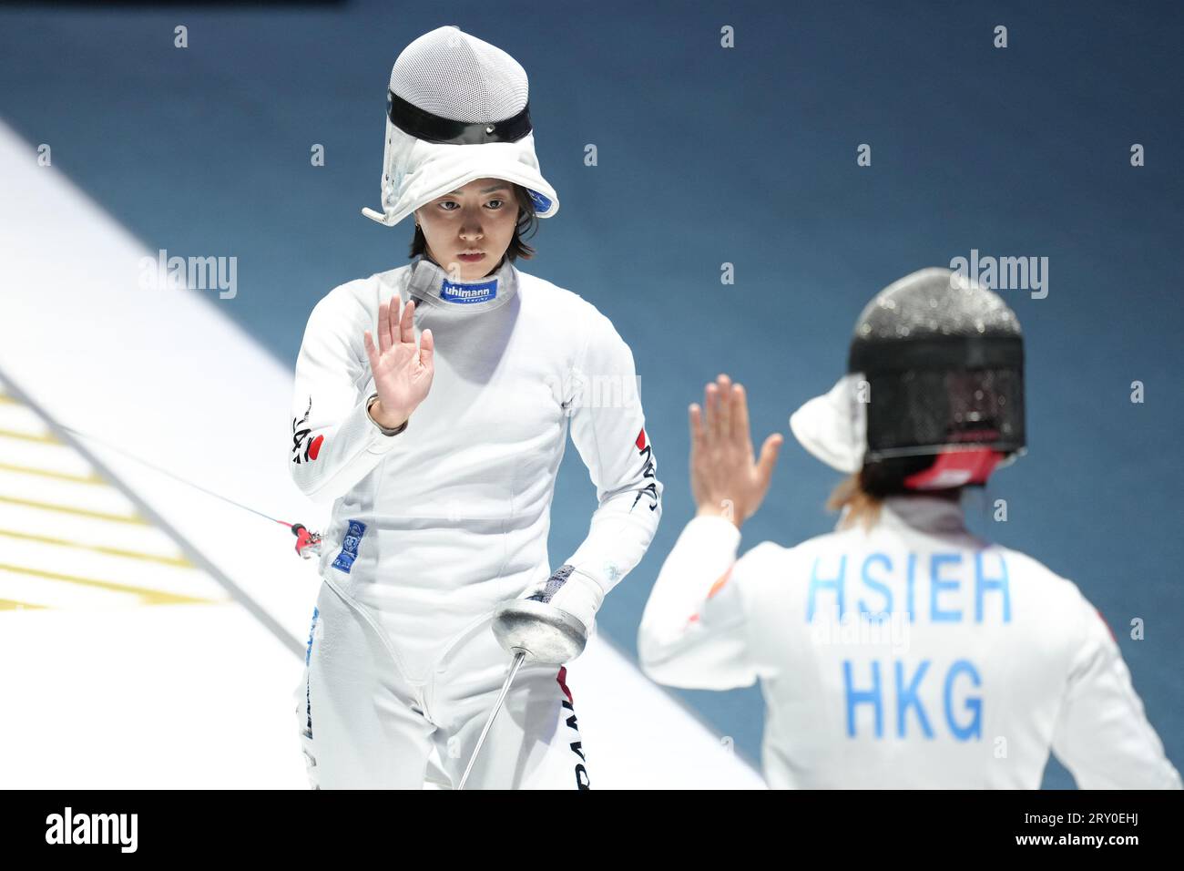 Miho Yoshimura (JPN), SEPTEMBER 27, 2023 - Fencing : Women's Epee Team ...