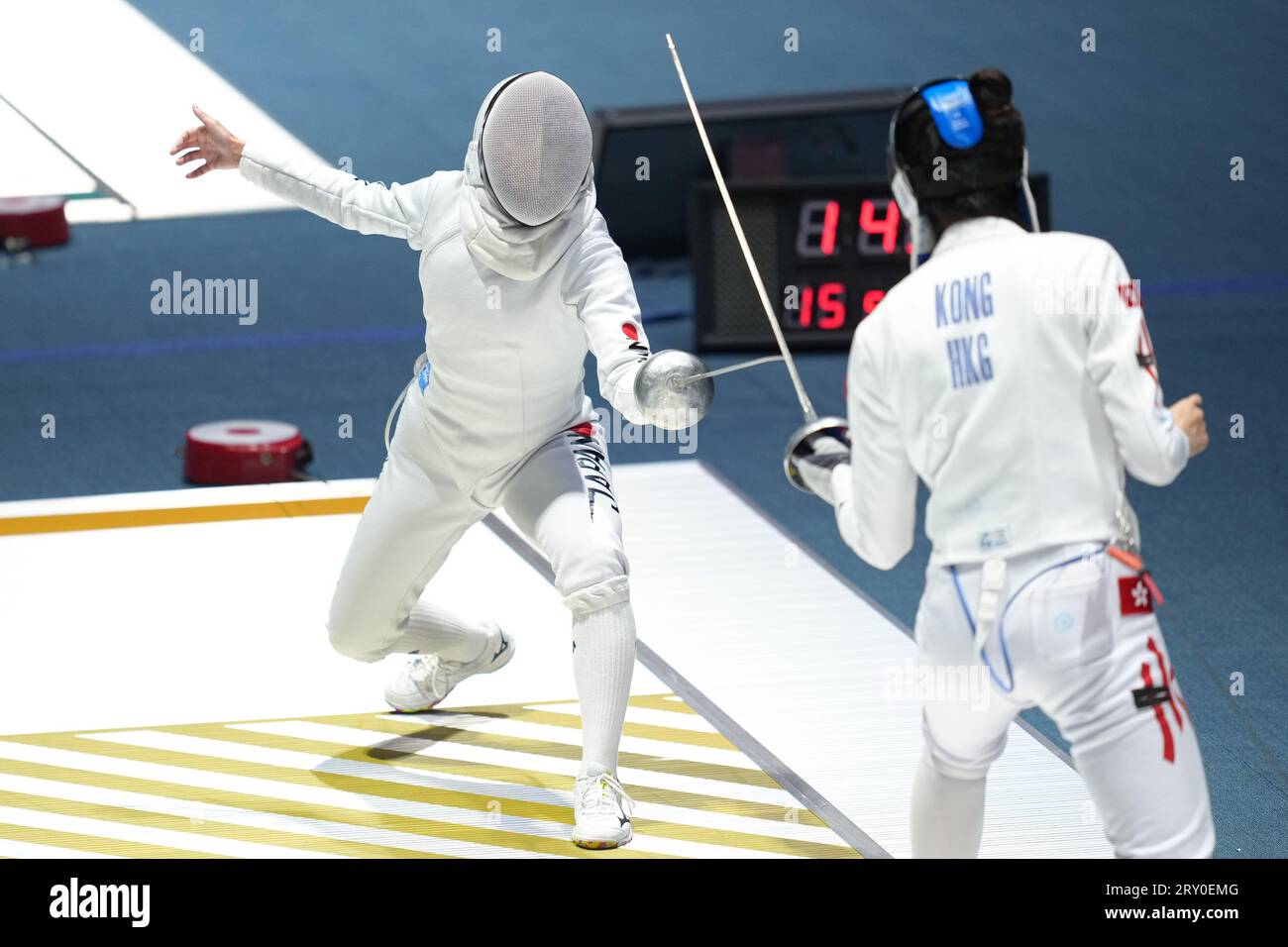 Miho Yoshimura (JPN), SEPTEMBER 27, 2023 - Fencing : Women's Epee Team ...