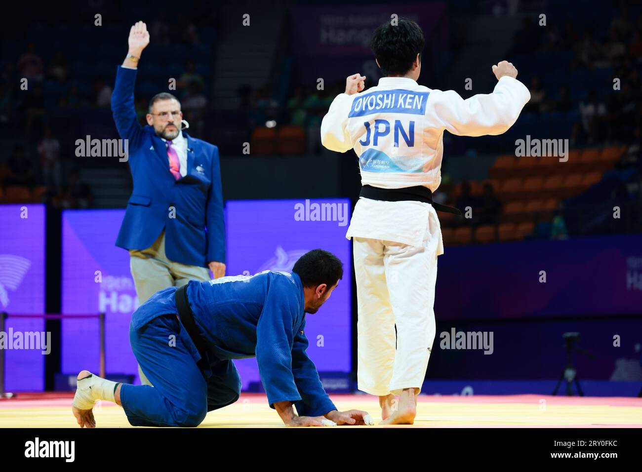 Ken Oyoshi (JPN), SEPTEMBER 27, 2023 - Judo : Mixed teams Final at ...