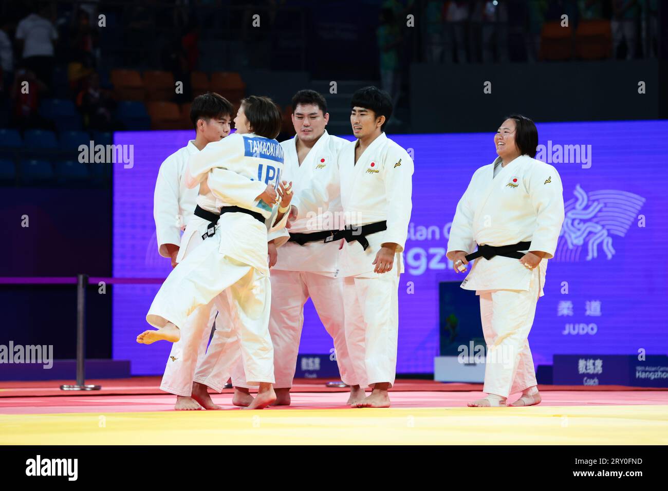 Japan team group, SEPTEMBER 27, 2023 - Judo : Mixed teams Final at ...
