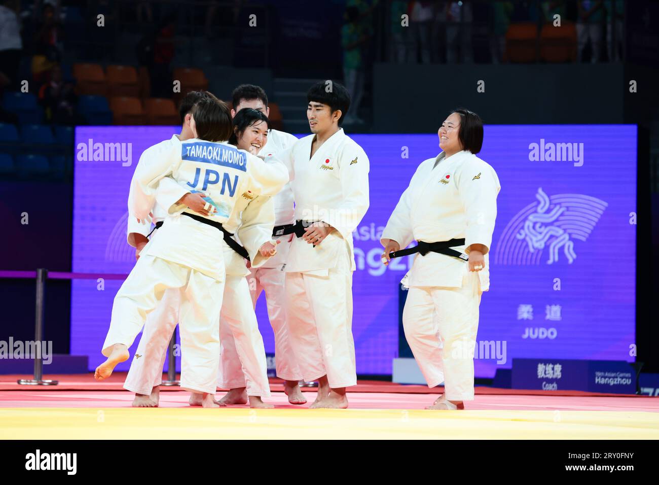 Japan team group, SEPTEMBER 27, 2023 - Judo : Mixed teams Final at ...
