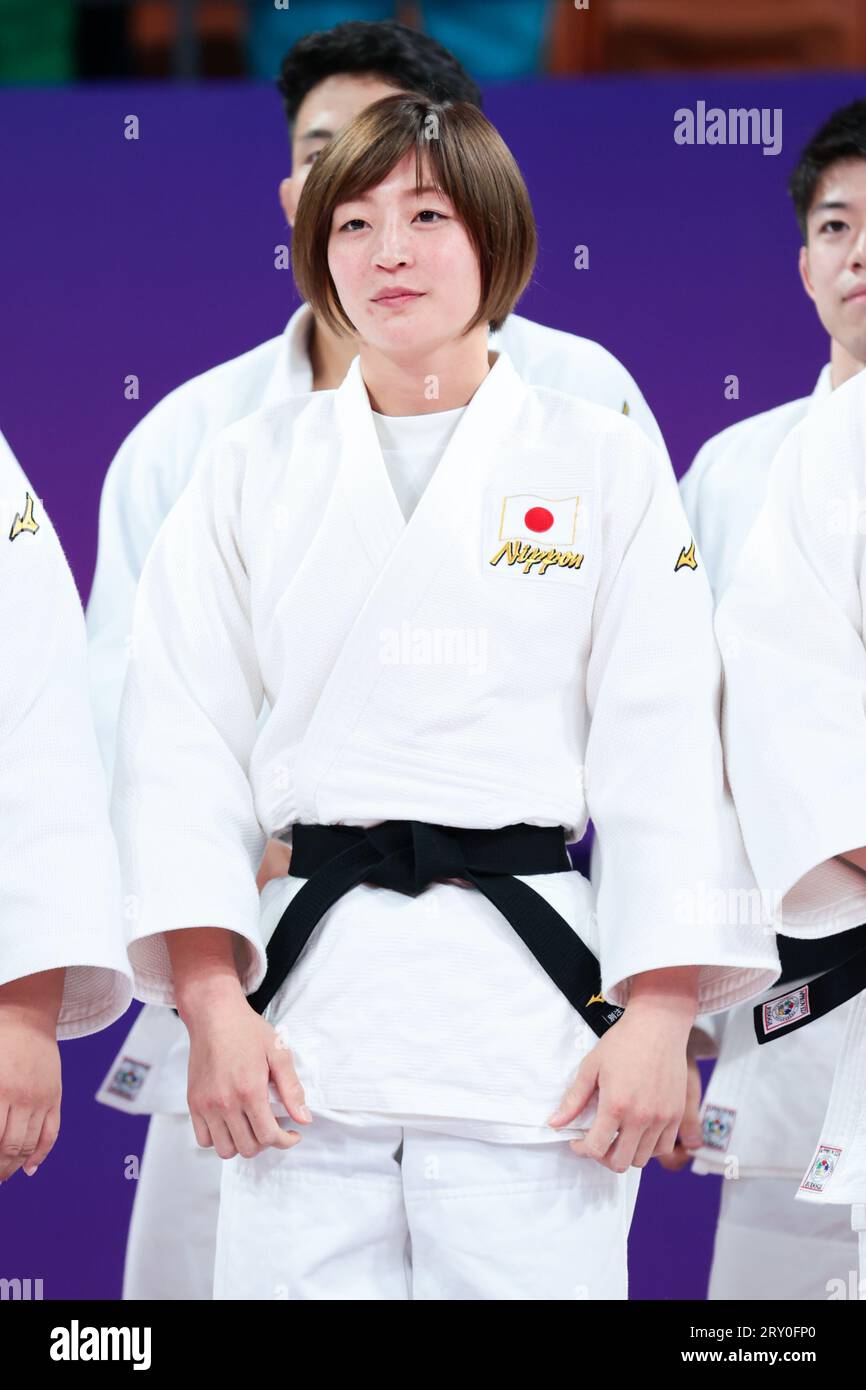Natsumi Tsunoda (JPN), SEPTEMBER 27, 2023 - Judo : Mixed teams Medal ...