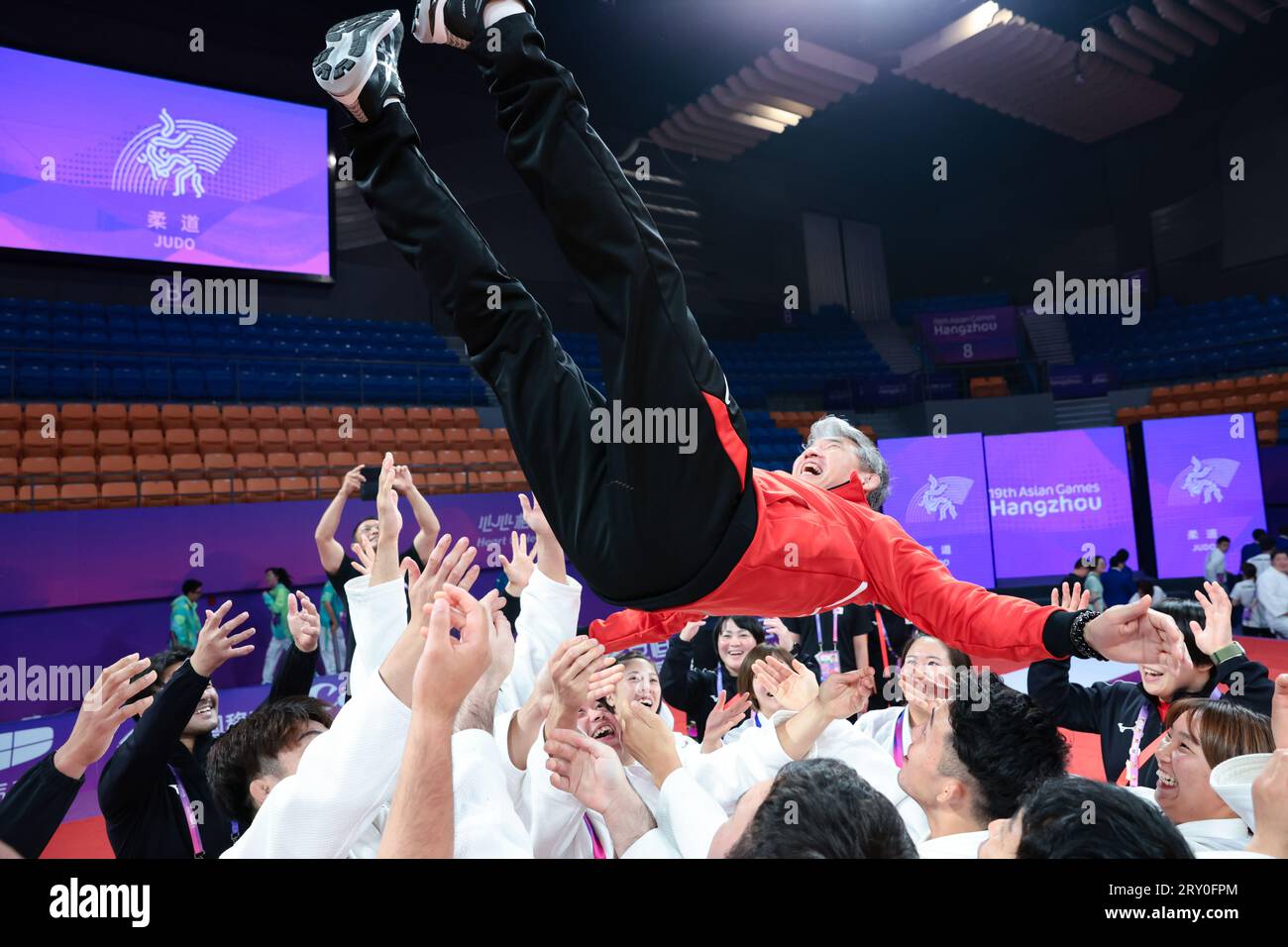 Katsuyuki Masuchi (JPN), SEPTEMBER 27, 2023 - Judo : Mixed teams Medal ...