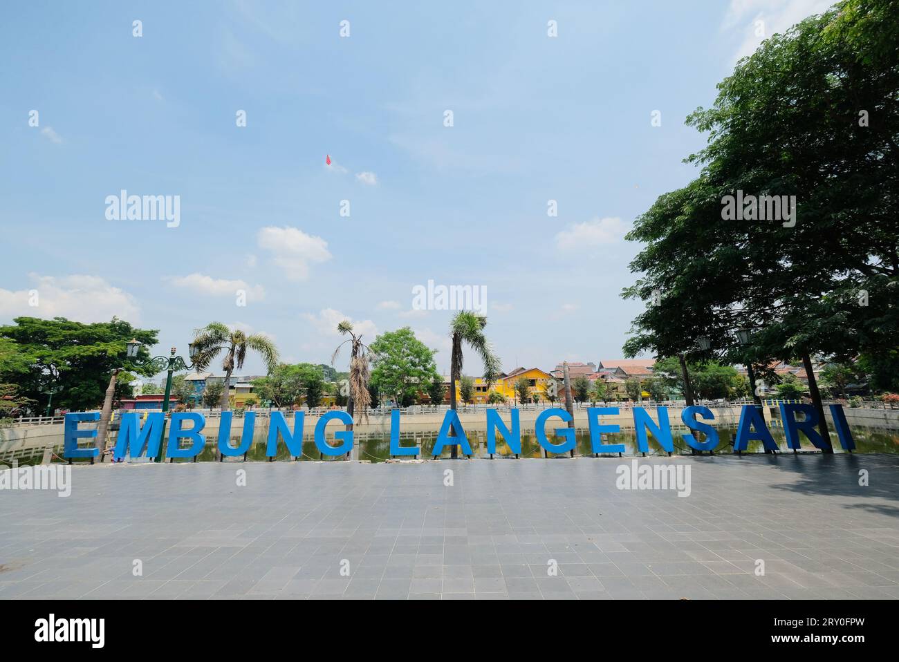 Yogyakarta, Indonesia - 23 September 2023: Embung Langensari in ...