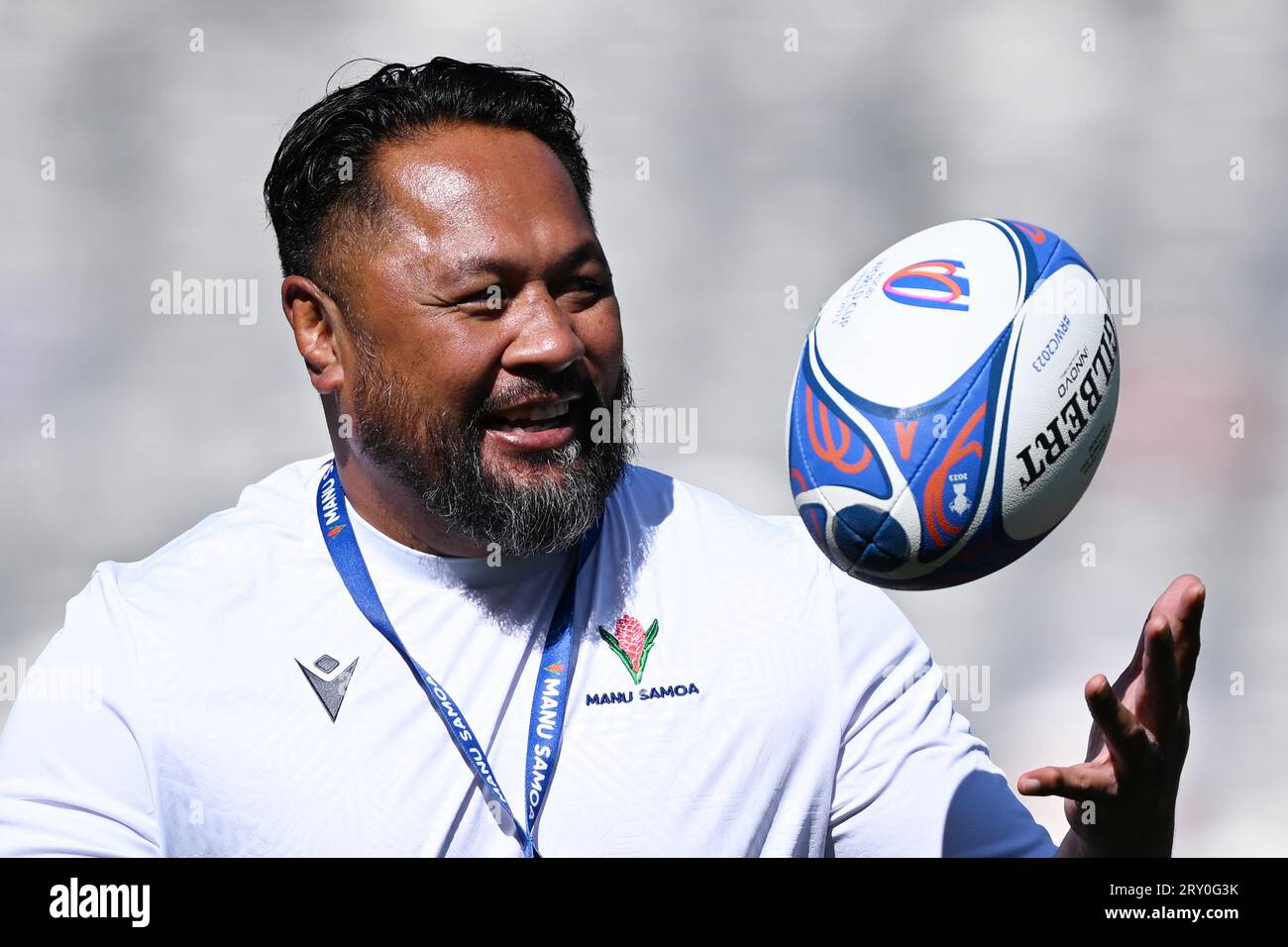 Seilala Mapusua head coach (SAM), SEPTEMBER 27, 2023 - Rugby : 2023 ...