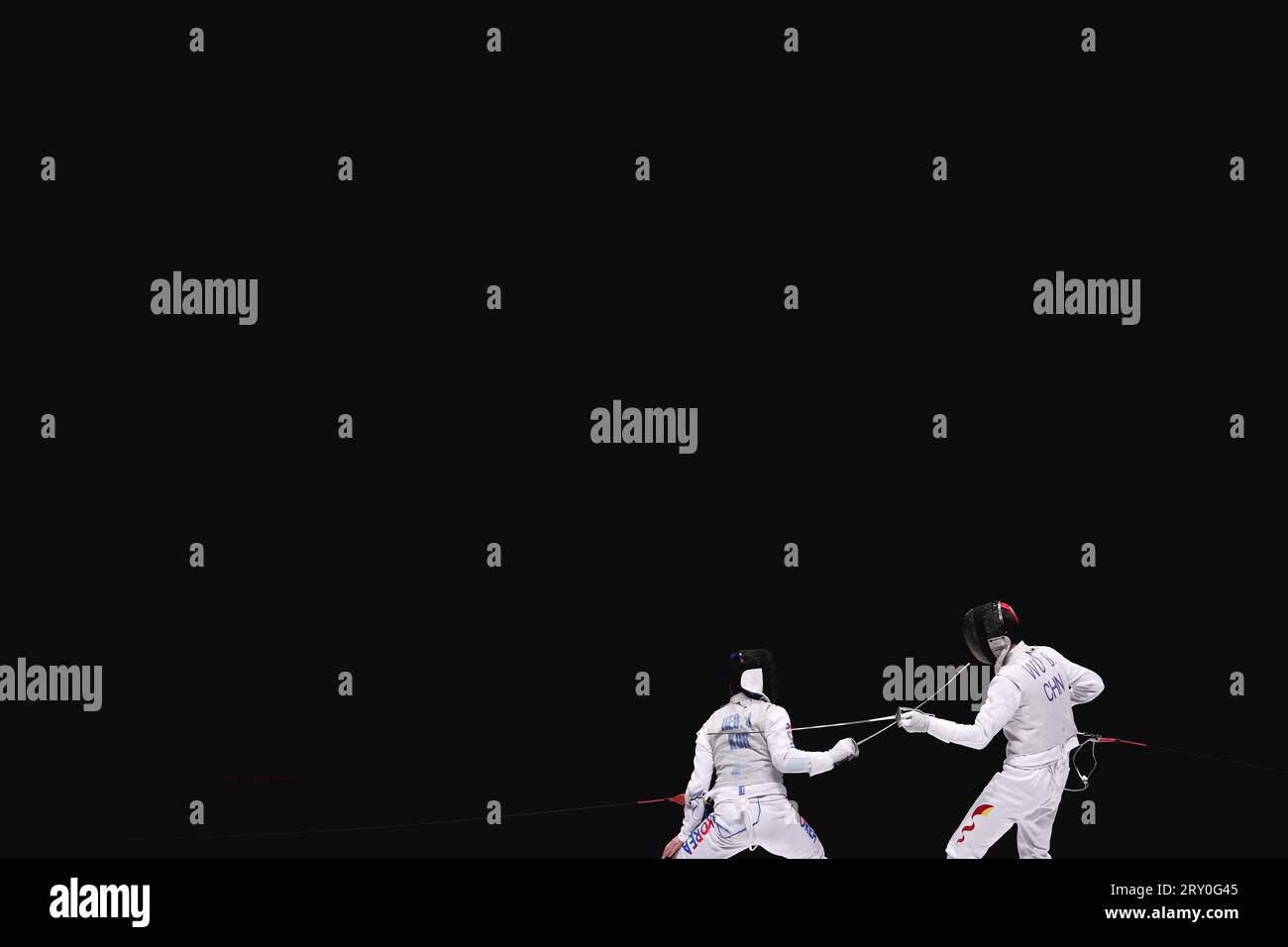 General view, SEPTEMBER 27, 2023 - Fencing : Men's Foil Team Final at ...