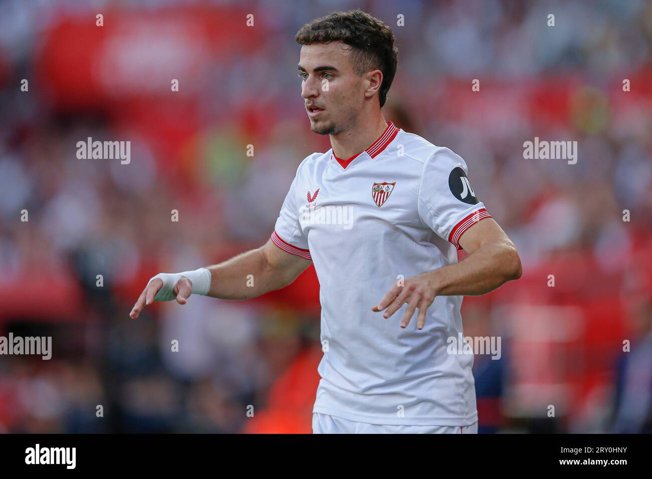 Sevilla, Spain.September 26 2023, Adria Pedrosa of Sevilla FC during ...