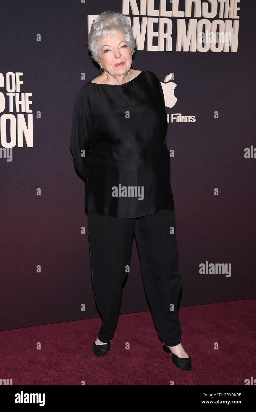 Film editor Thelma Schoonmaker attends Apple's "Killers of the Flower ...