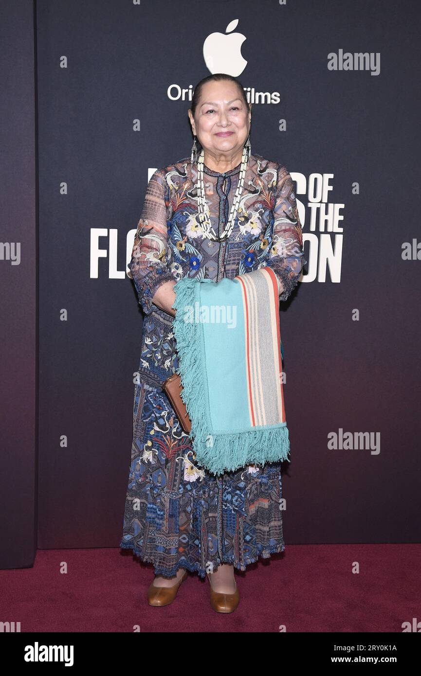 Janis Carpenter attends Apple's "Killers of the Flower Moon" New York ...