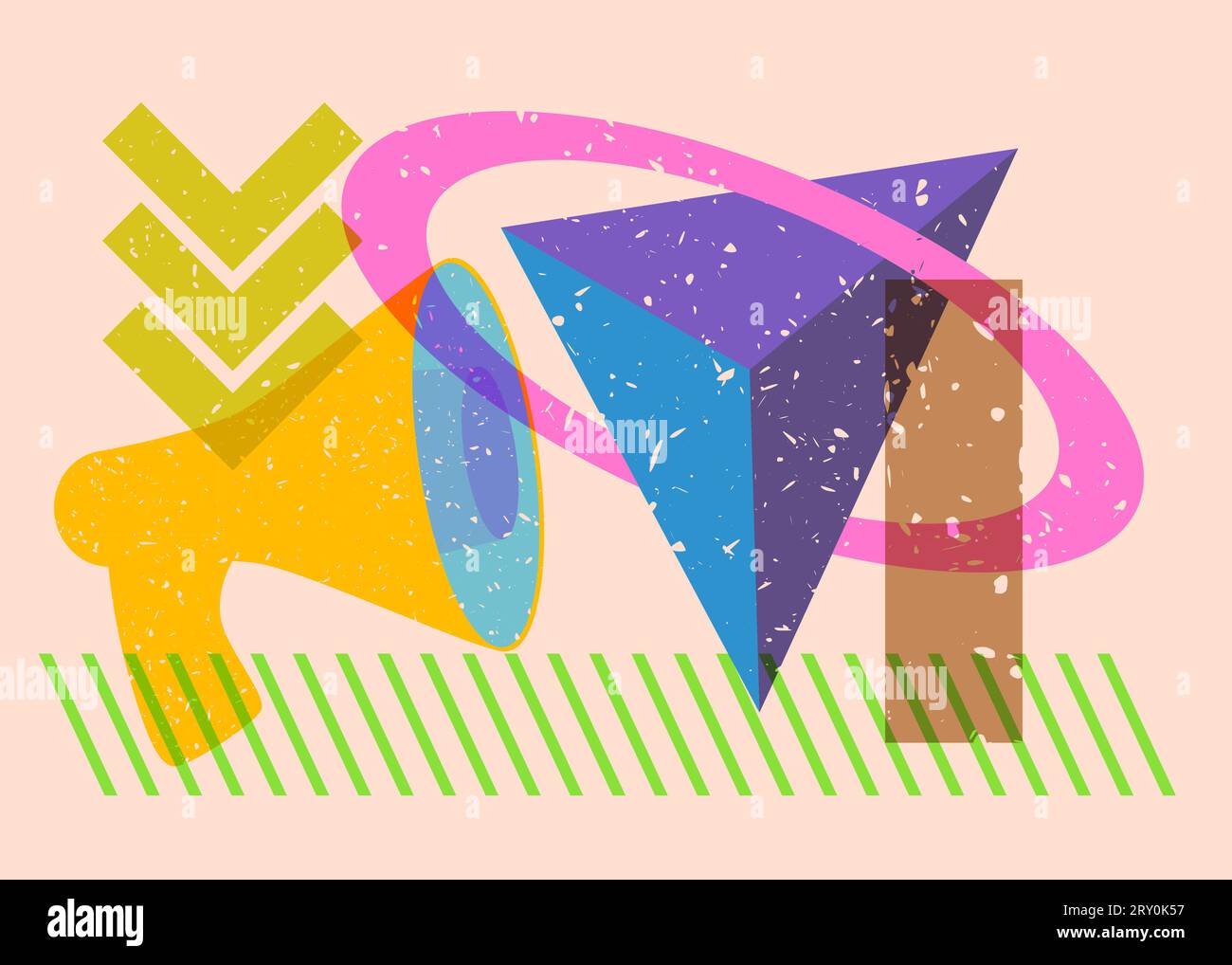 Amplifier symbol Stock Vector Images - Alamy