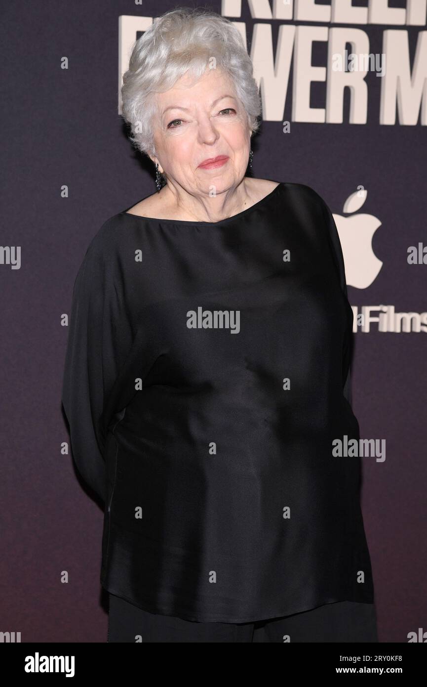 Film editor Thelma Schoonmaker attends Apple's "Killers of the Flower ...