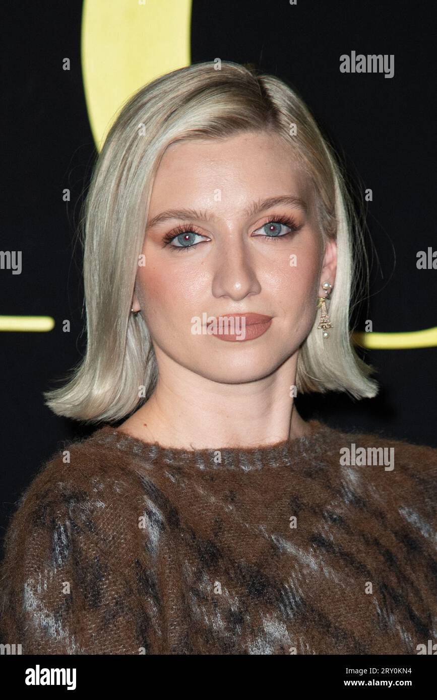Paris, France, on September 27, 2023. Anna Sitar attending the Dior ...