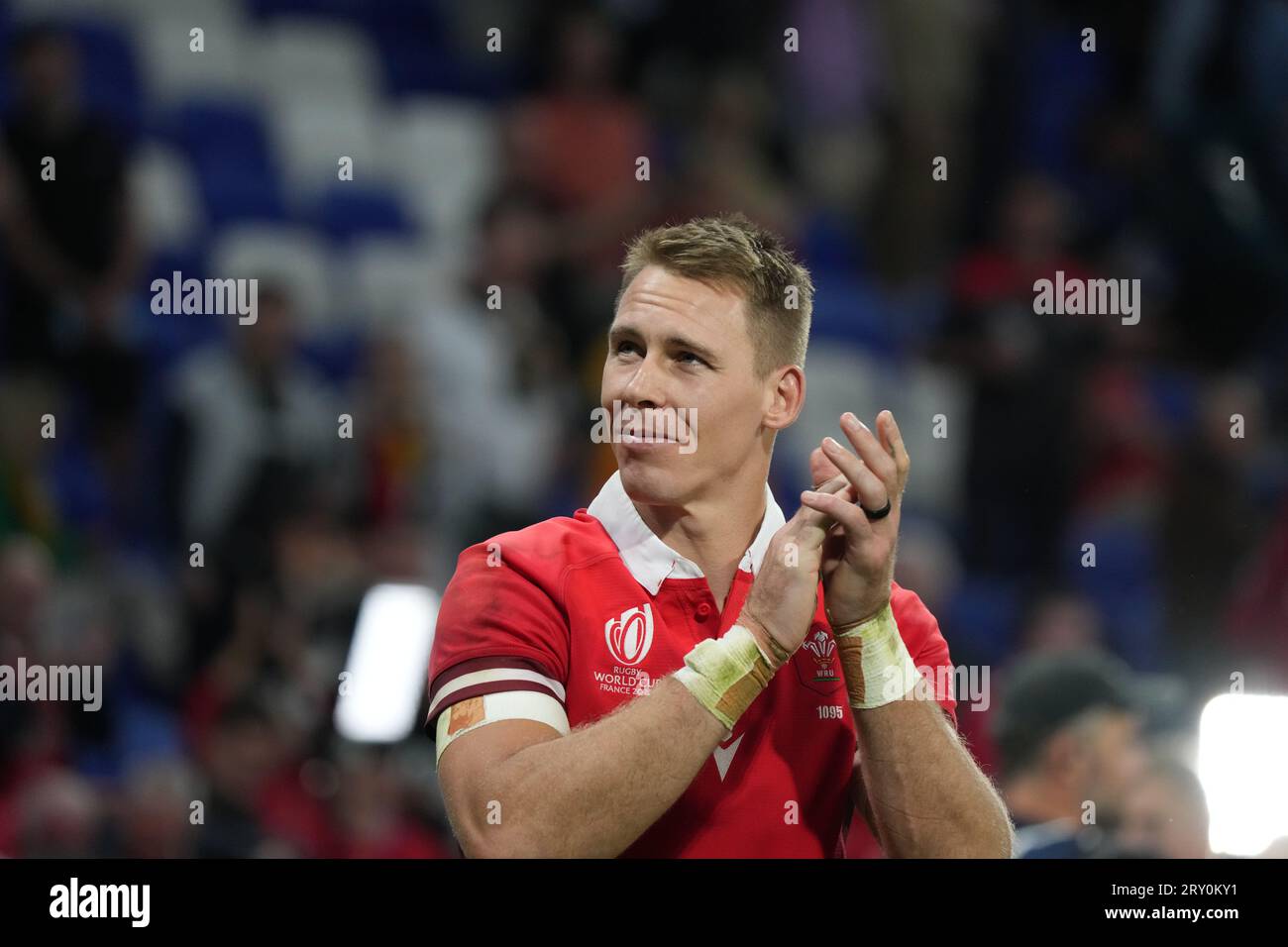 Wales Liam Williams after the 2023 Rugby World Cup Pool C match between ...