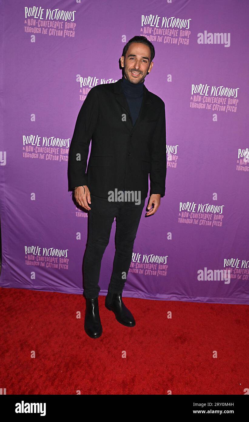 Amir Arison attends the Opening Night of "Purlie Victorious: A Non ...