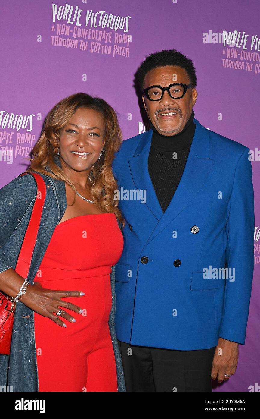 Judge Greg Mathis and wife Linda Reese attend the Opening Night of ...