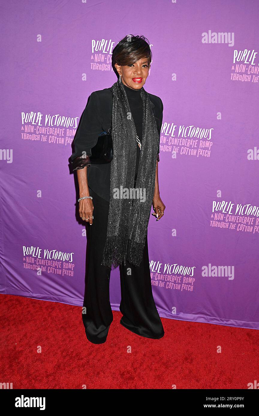 Melba Moore, who starred in the Purlie Musical in the 1970's, attends ...