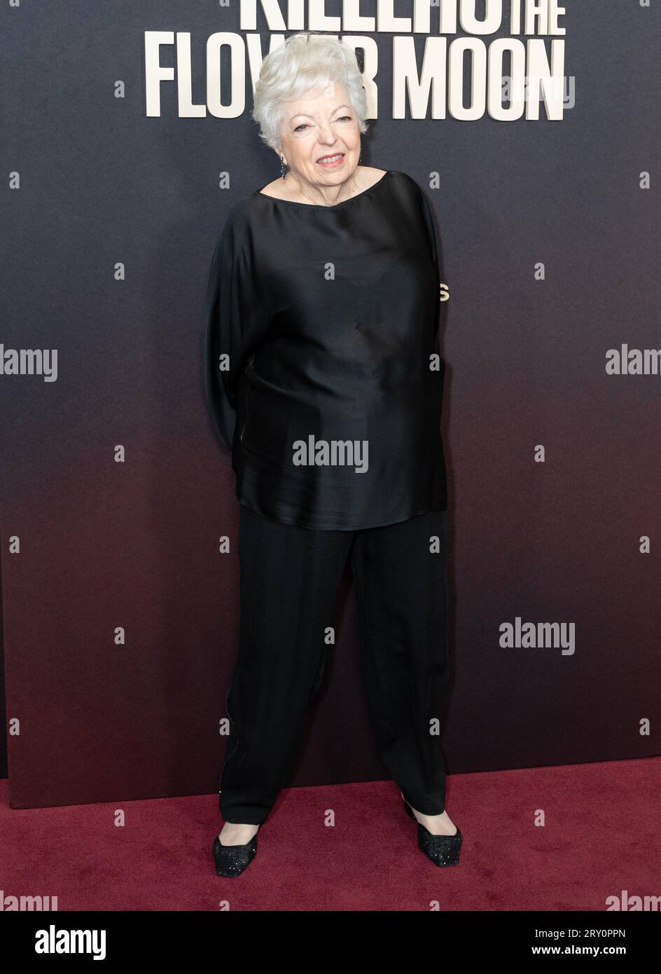 Thelma Schoonmaker attends premiere of the movie Killer os the Flower ...