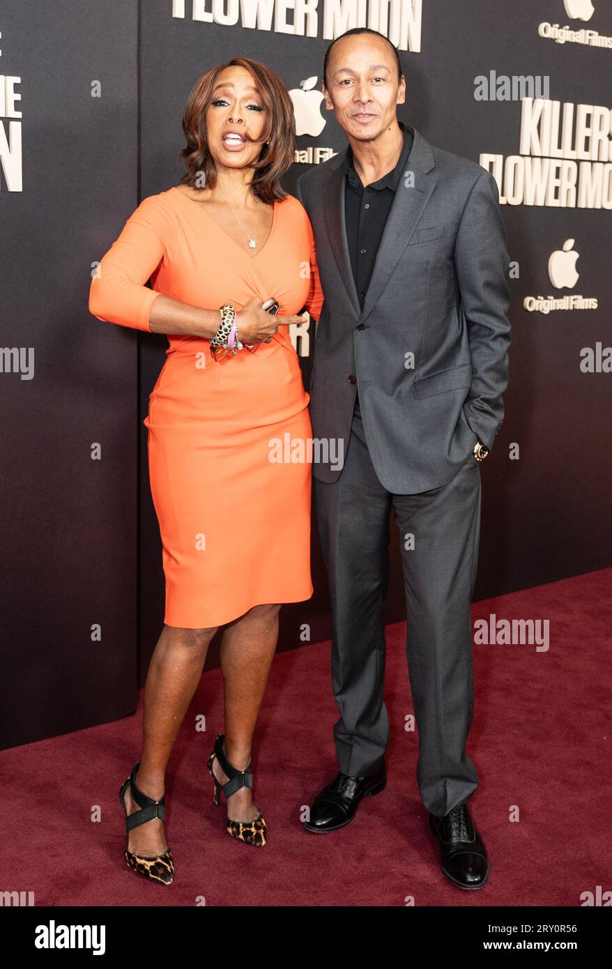 Gale King and Frederic Yonnet attend premiere of the movie Killer os ...