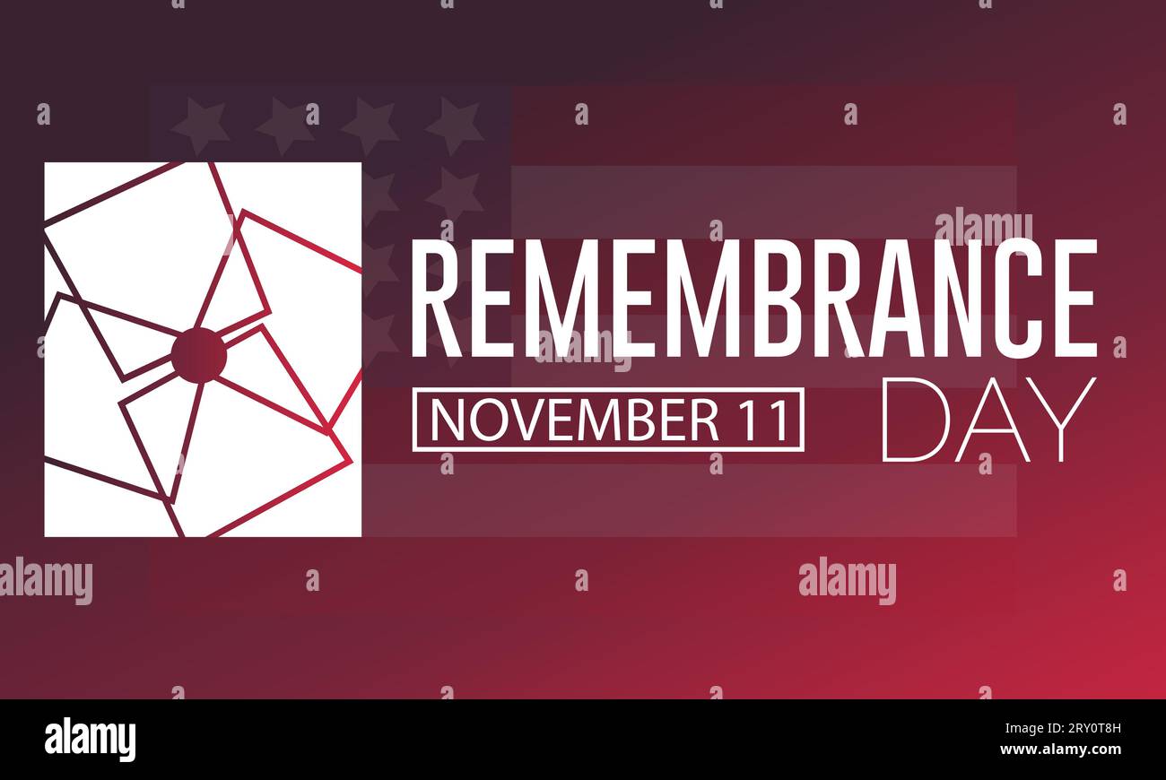 Remembrance Day Poppy Lest We Forget Symbol for Honoring Veterans and ...