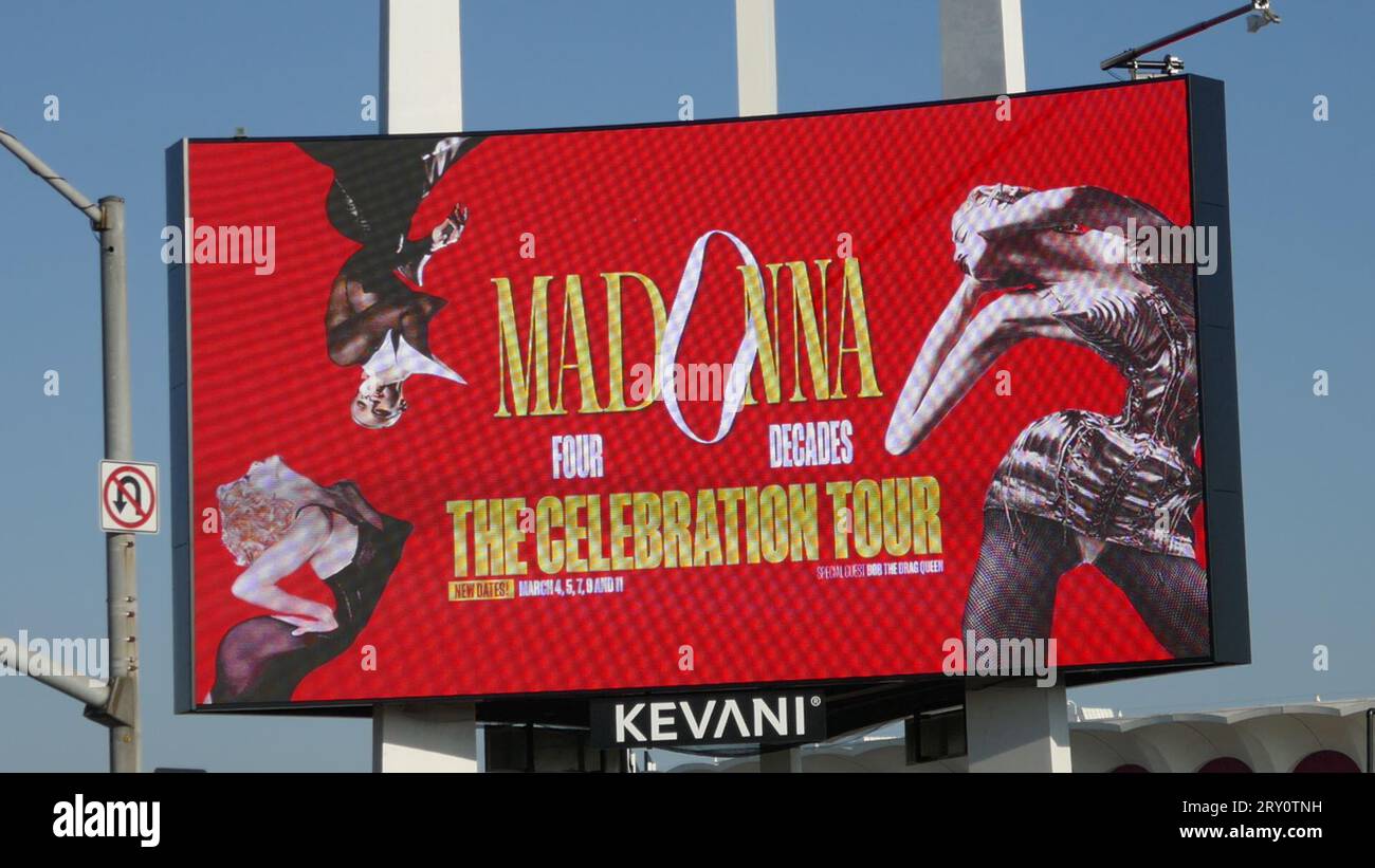 Inglewood, California, USA 23rd September 2023 Madonna The Celebration ...