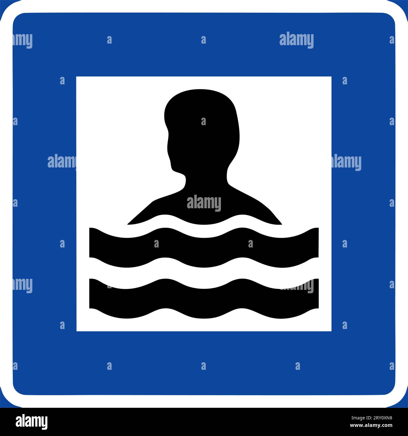 Bathing, Signs giving information, Special regulation, Road signs in ...