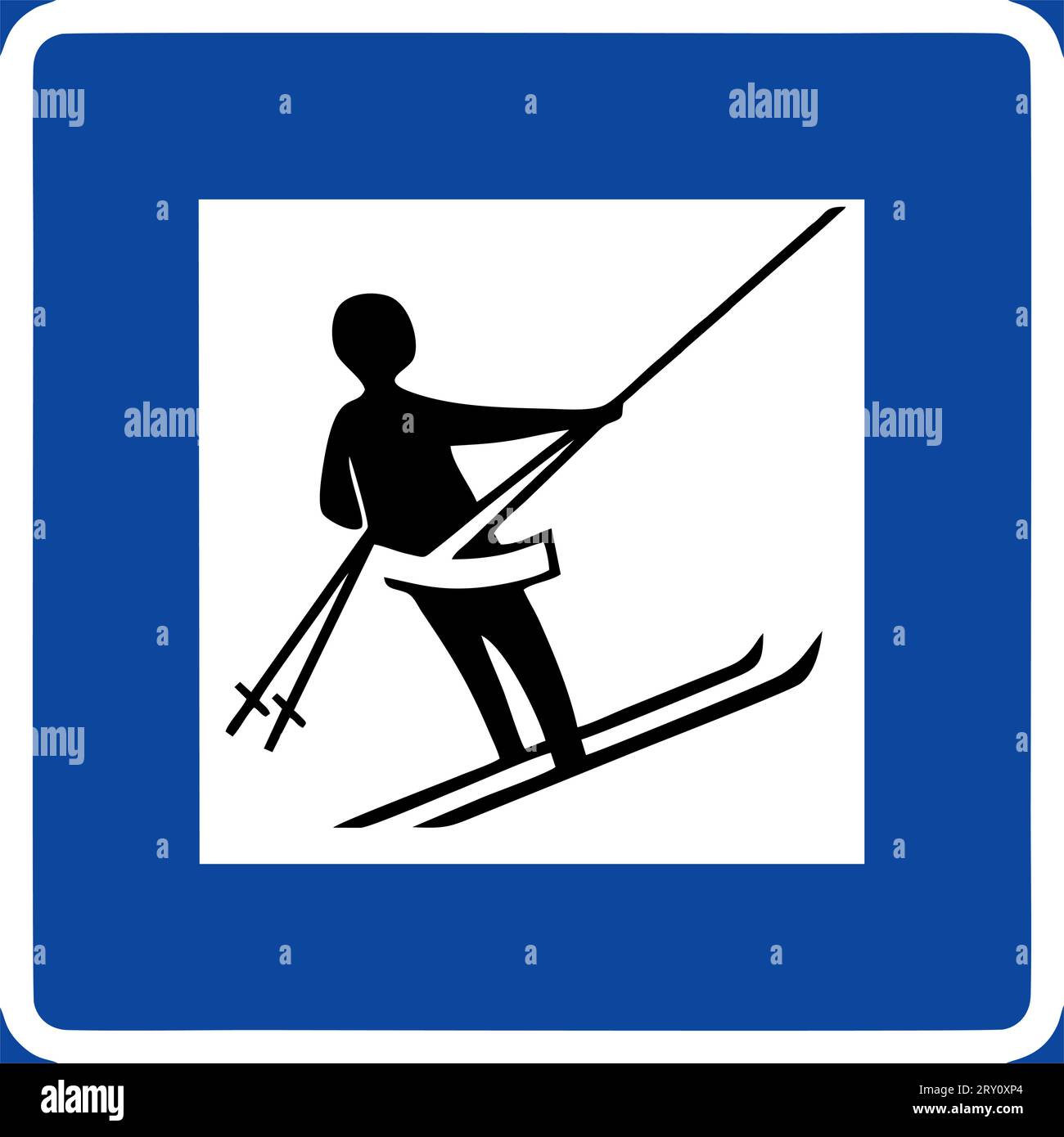 Tow lift , Signs giving information, Special regulation, Road signs in ...