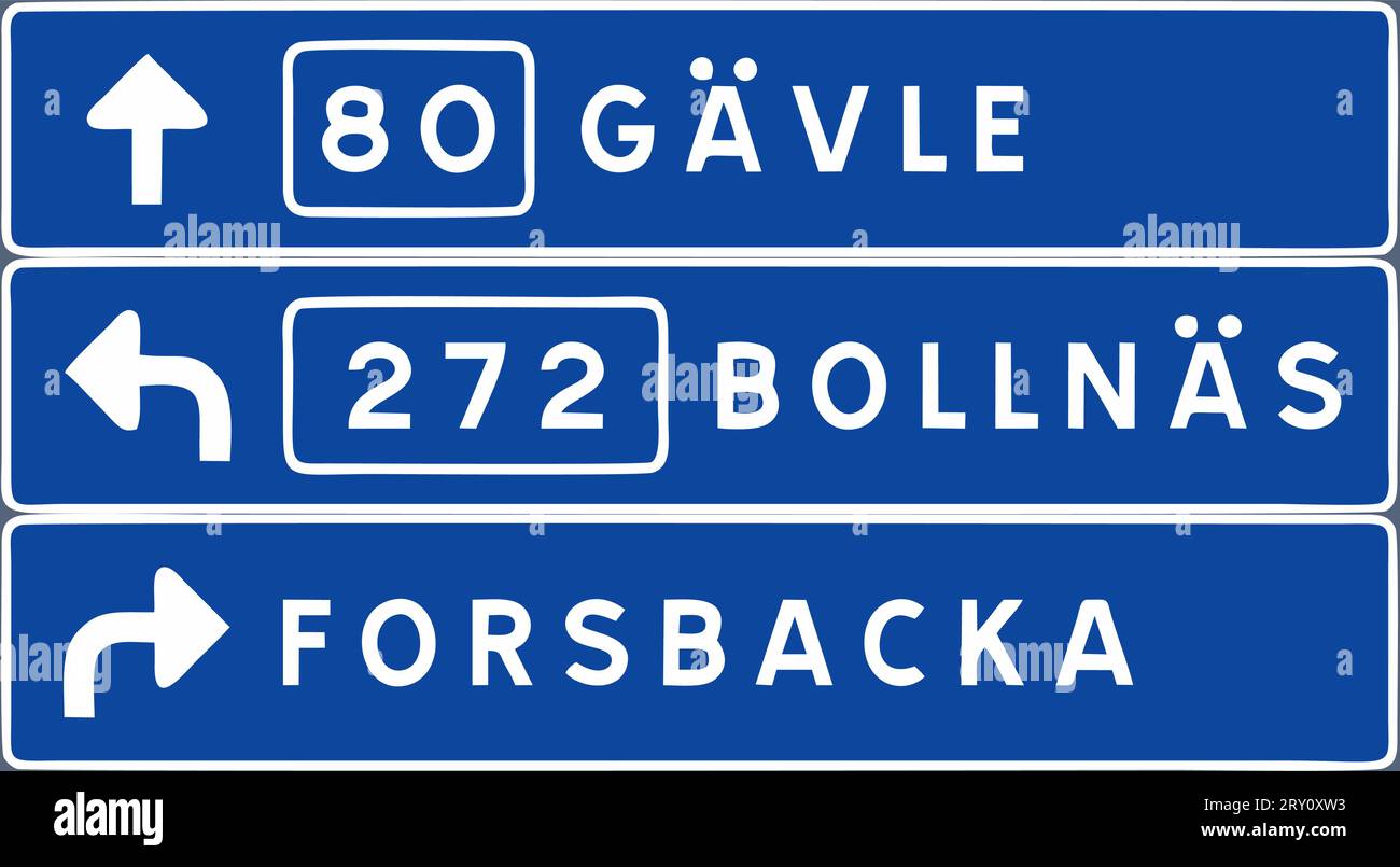 Advance direction sign, stack type, Signs giving information, Special ...