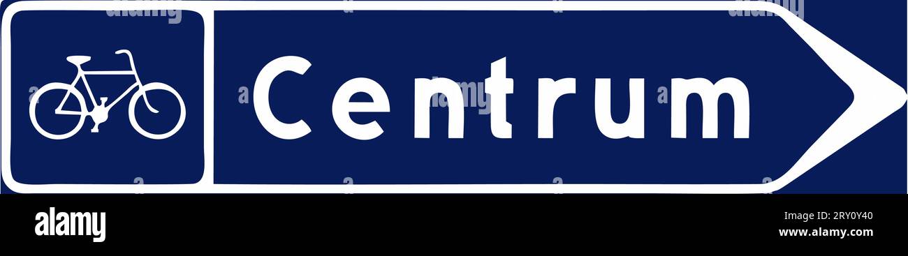 Flag type sign, Signs giving information, Special regulation, Road ...