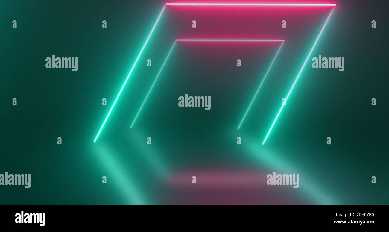 Animation glowing neon pink abstract hi-res stock photography and ...