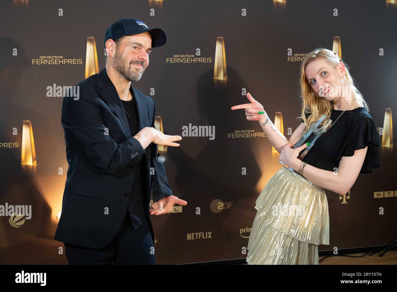 Preistraeger Andre NIER und Sarah Christin PETER Bester Schnitt ...