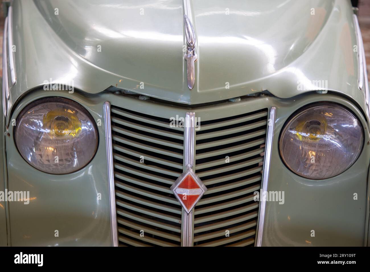 Bordeaux , France - 09 18 2023 : Renault juva 4 oldtimer car sign text ...