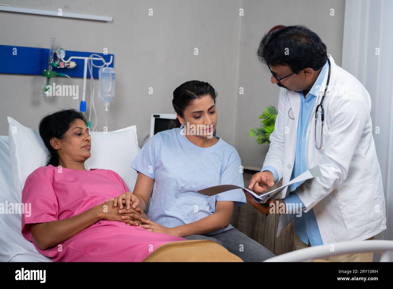 Indian news report hi-res stock photography and images - Alamy
