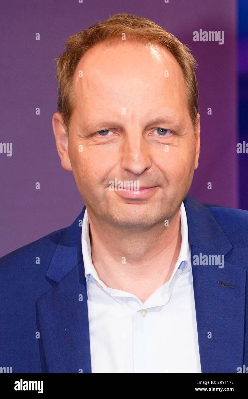 Thomas Heilmann in der ARD-Talkshow maischberger im Studio Berlin ...